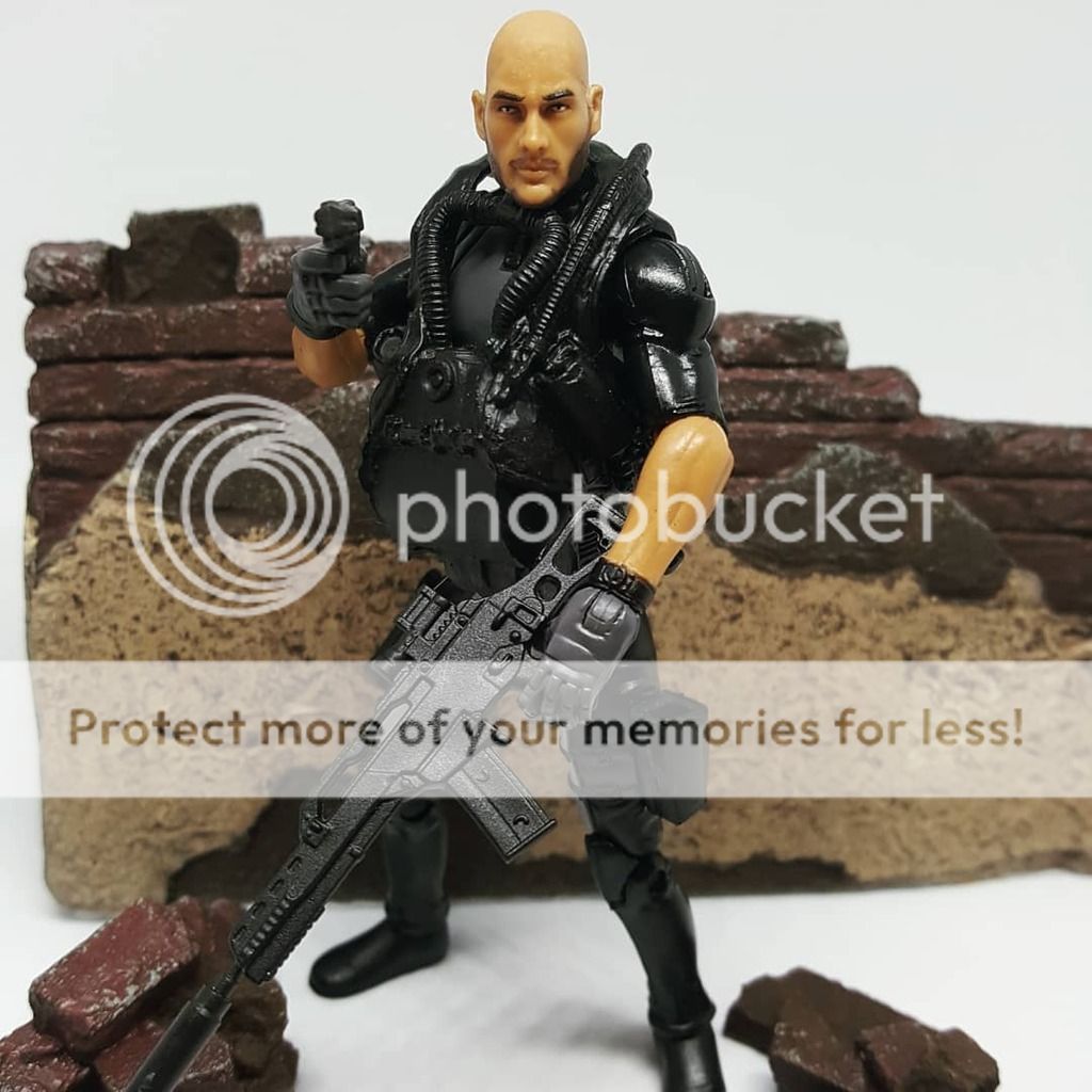 Custom GI Joe USSOCOM Navy SEAL Frogman - HissTank.com