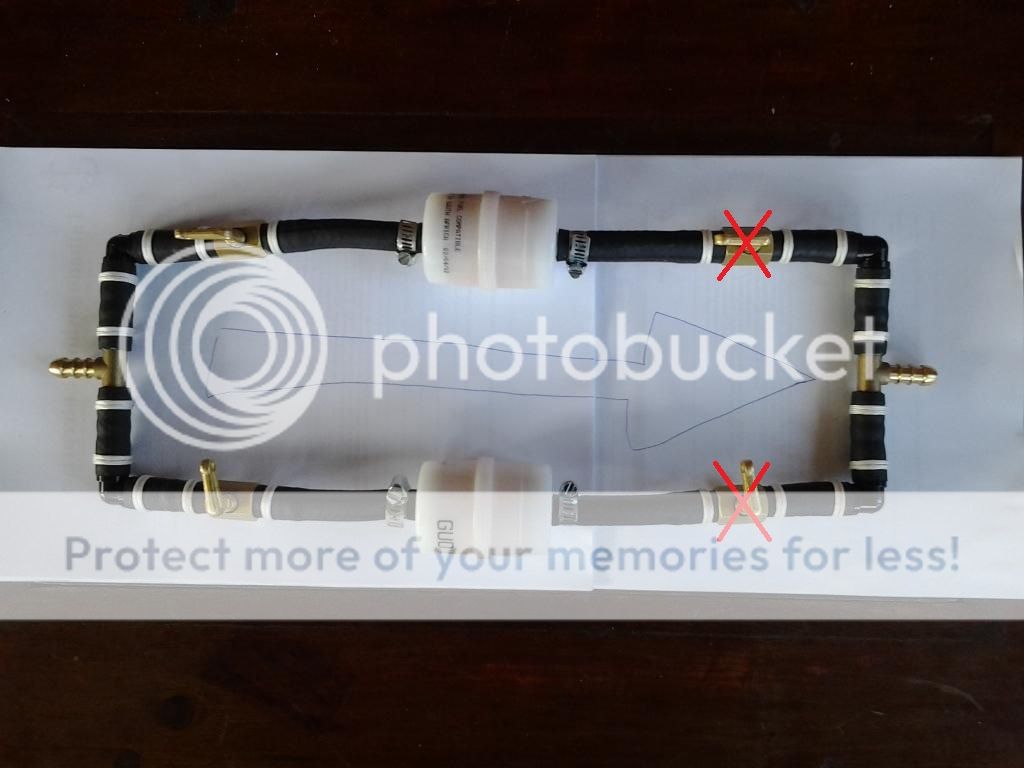 DIY Fuel Filter Manifold.